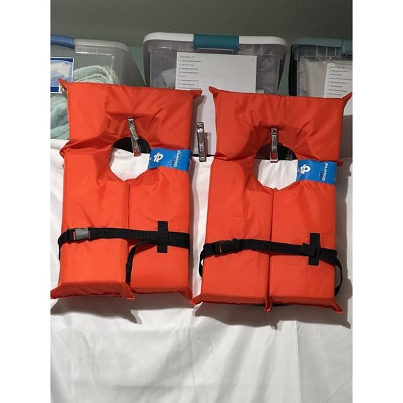 Excel Outdoors Colorado | Other | Orange Life Jackets Type Ii Pfd Adult ...